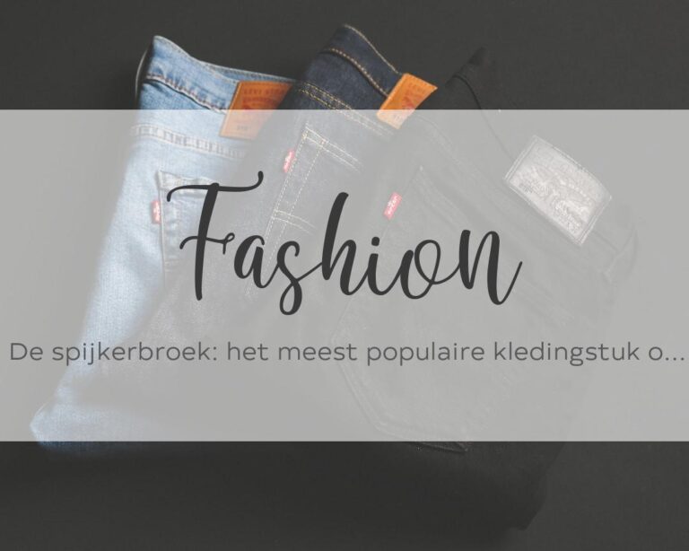 De spijkerbroek: het meest populaire kledingstuk onder mannen - RositaElise